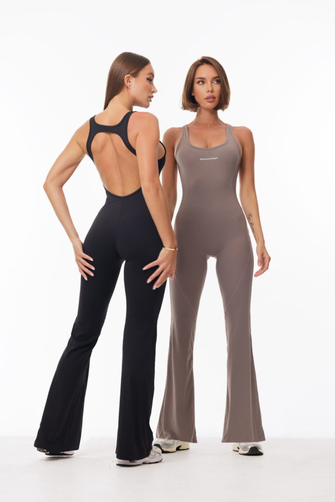 Body suit cut sleeves long Flarred – The Secret Shape